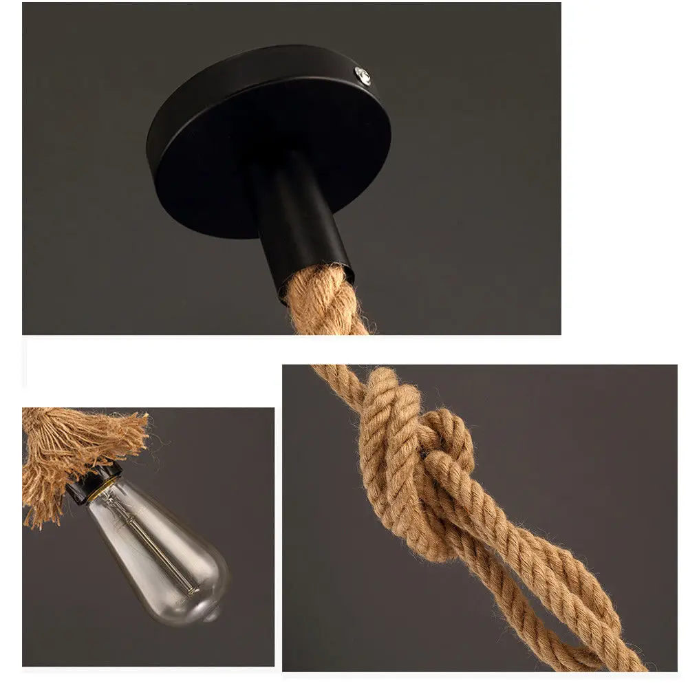 Classical Hemp Rope Pendant Light Lamp Wholesale Price China Supplier ...