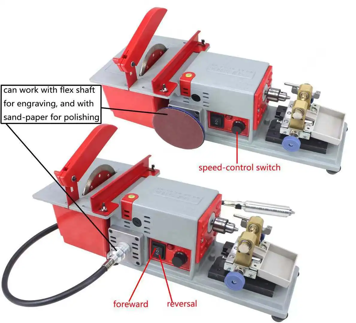1000 W Pearl Drilling Machine - Multi-Function Jewelry Tool