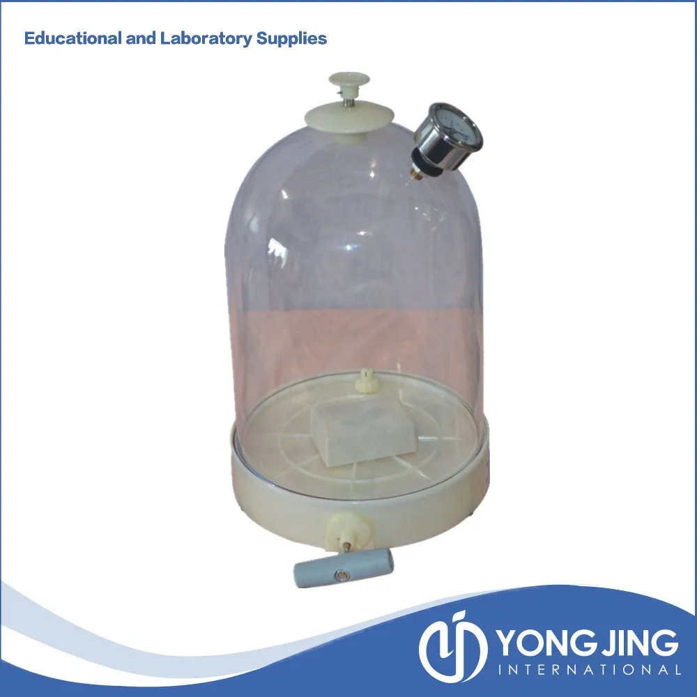 Plastic Bell Jar with Pressure Gauge - Yongjing Model W002