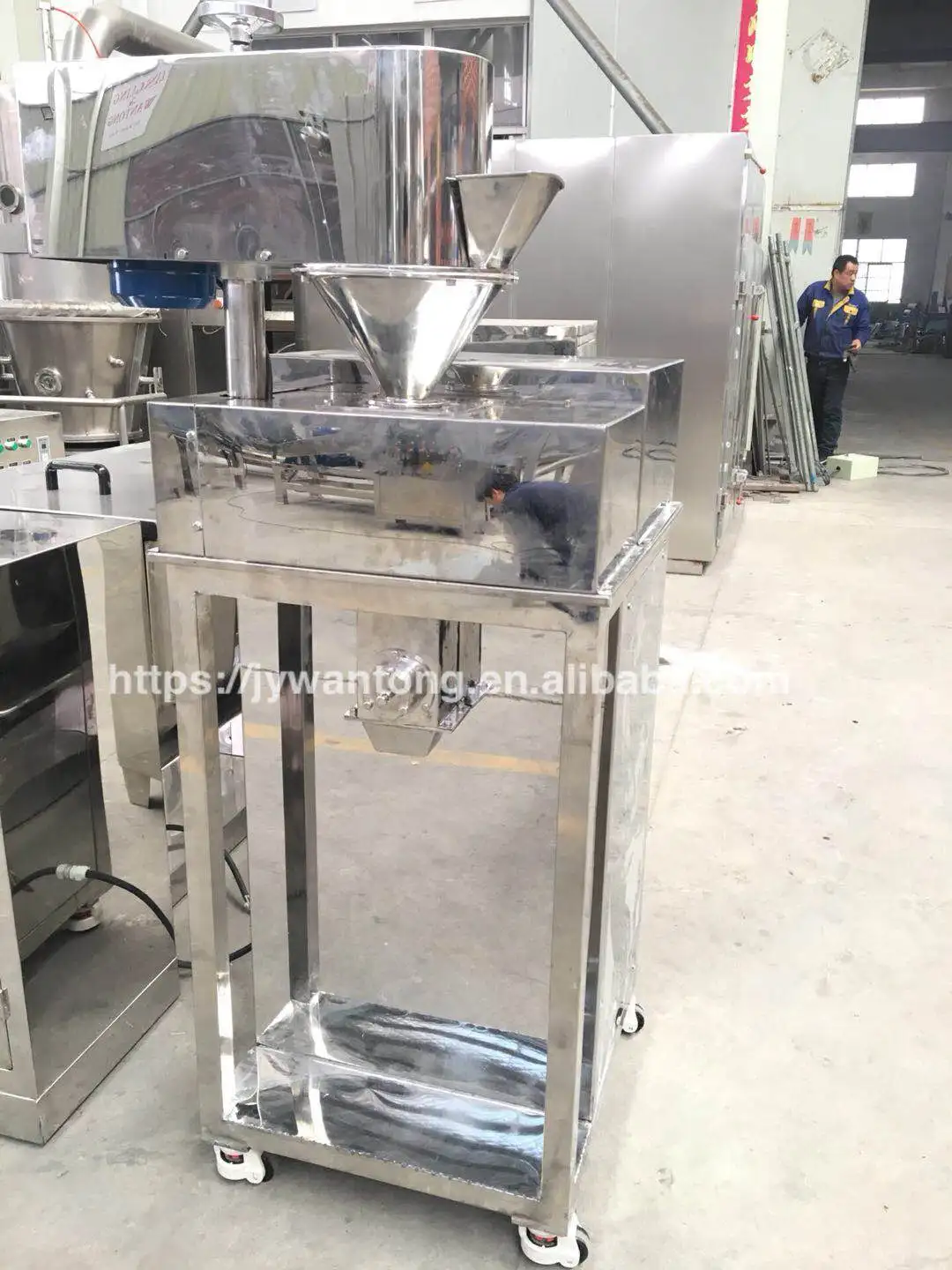 GK extrusion dry powder roll compactor fertilizer tablet roller ...