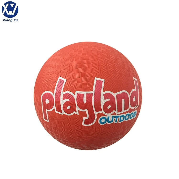 Custom Rubber Playground Ball For Kids - Buy Custom Rubber Playground ...