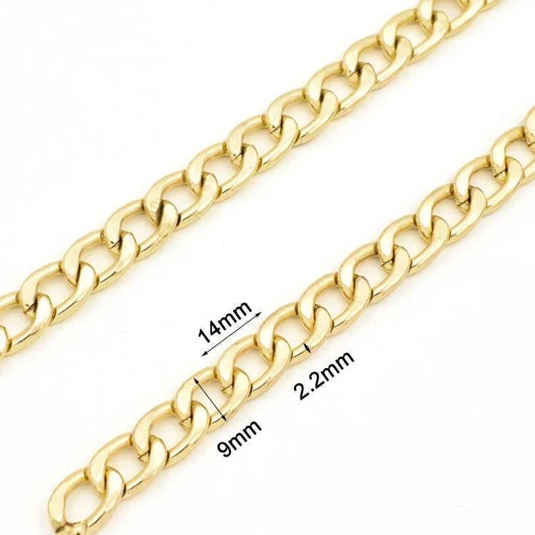 Wholesale Bag Handle Decorative Chain Metal Purse Strap Chain - Buy ...