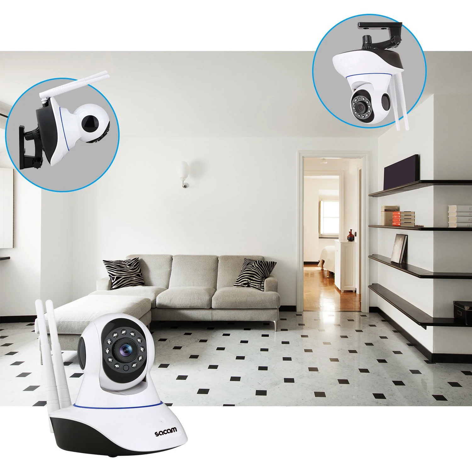 Wifi Ip Camera Alarm Shenzhen Guangdong Wireless P2p Cctv 1080p - Buy ...