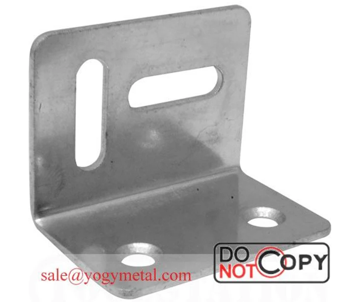 Customized Sheet Metal Fabrication L Shaped Metal Shelf Bracket - Buy L ...