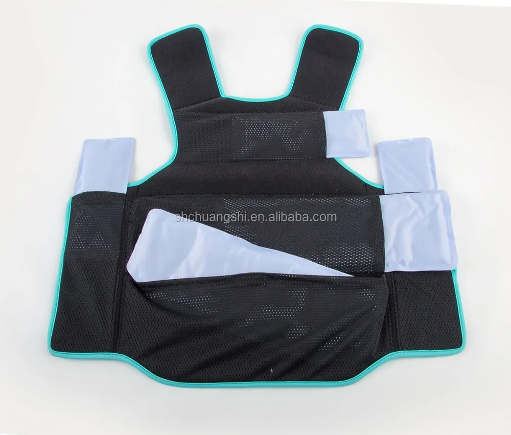 Csi Custom Phase Change Quick Dry Personal Heat Relief Ice Cooling Vest ...