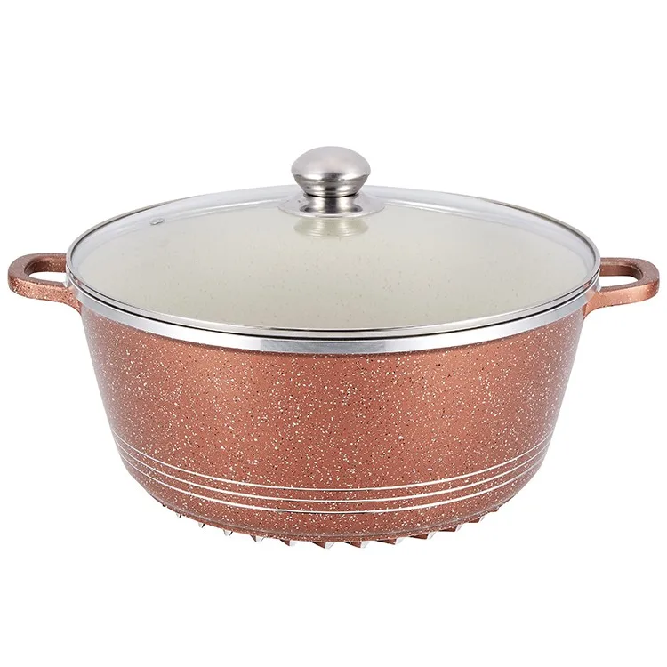 Die Cast Aluminum 10 Pcs Traditional Non Stick Cookware Set - Buy Gold ...