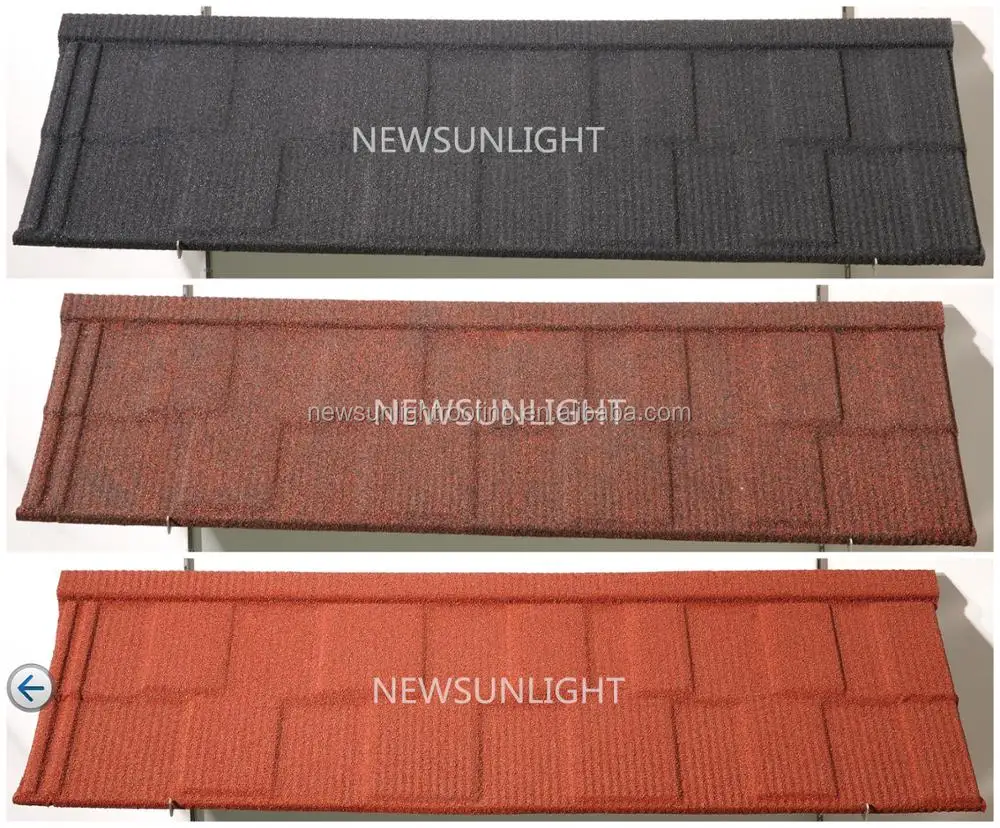 Roof Tile Ridge Cap 1320*420mm Color Stone Coated Metal Roofing Tile ...