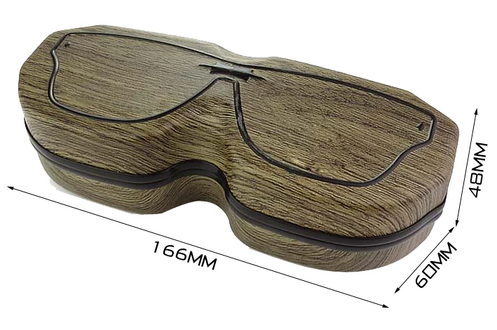 Eco-friendly Aluminium Eyewear Case with Vintage Pattern