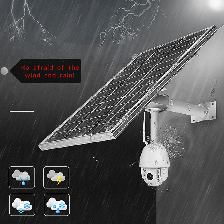 Solar Power IP Camera - Reliable Outdoor Security Solution