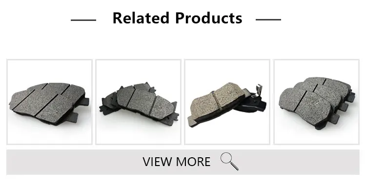 Good Performance Ceramic Front and Rear D2228 D976 Car Replacement ...