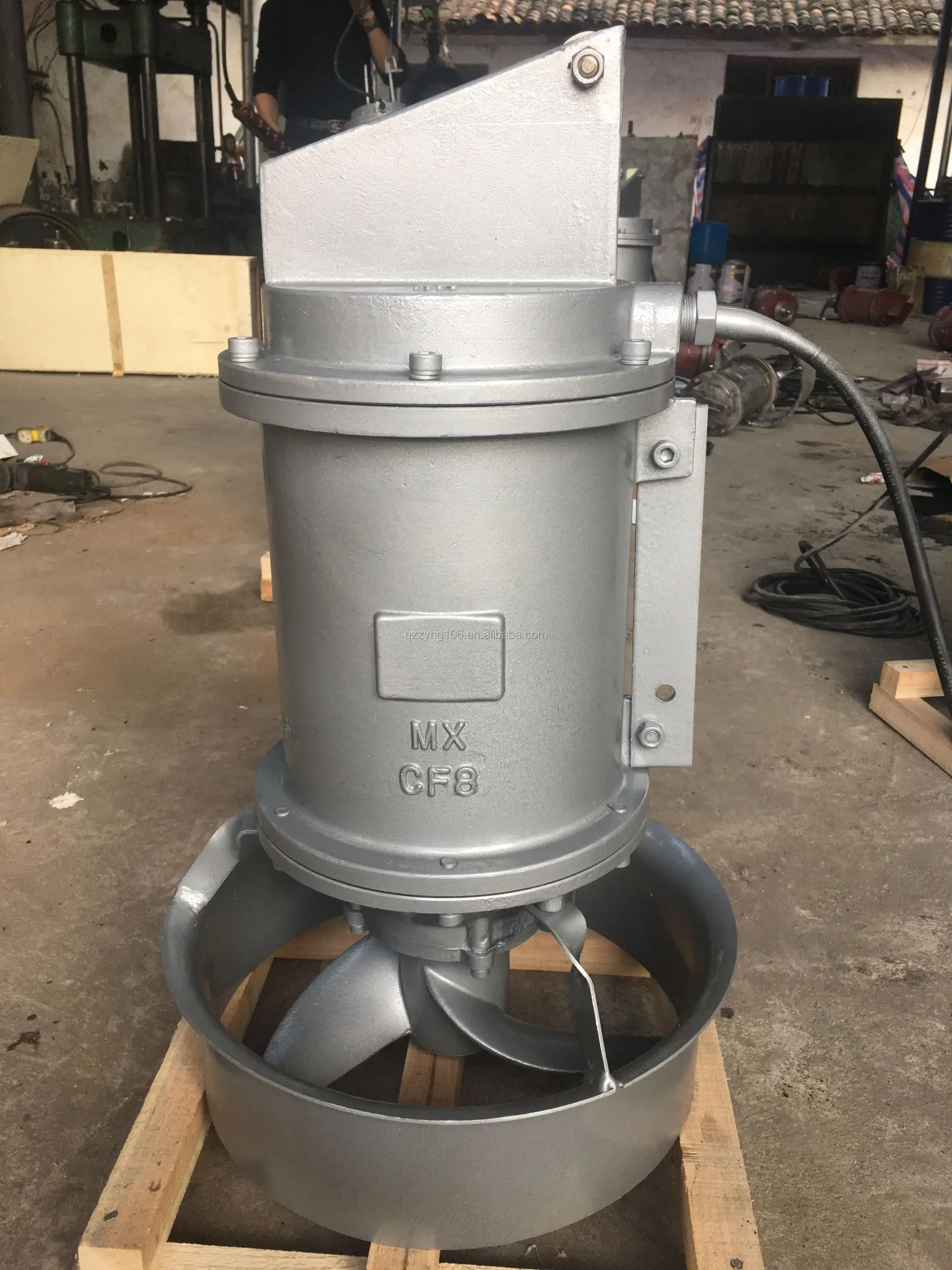 Submersible Mixer Use On Sewage Treatment - Buy High Speed Dispersion ...