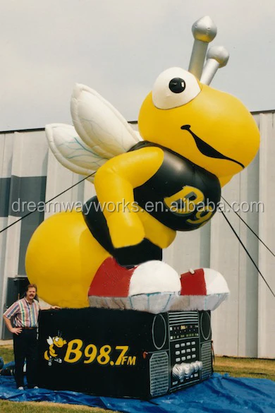 2024 Hot Sale Giant Inflatable Bee, Inflatable Bees for Advertising ...
