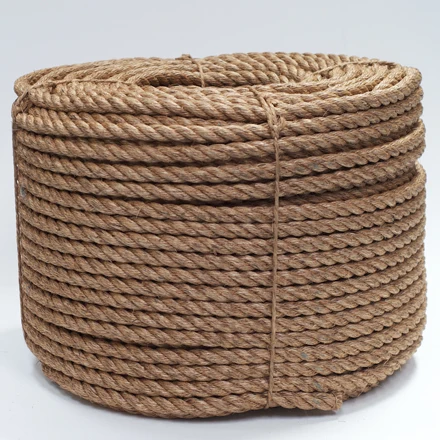 Cuerda De Sisal Resistente Al Desgaste 3-hilo Trenzado Marina Se Cáñamo ...