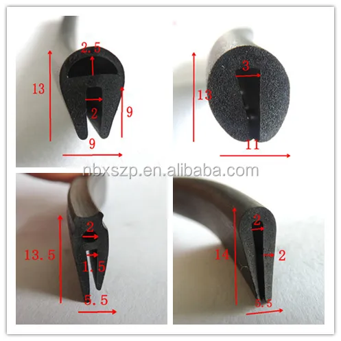 Epdm Rubber Profile Sealing Strip U Shape Rubber| Alibaba.com