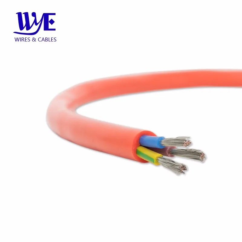 Silicon Multicore 3*2.5mm2 Double Insulated Tinned Copper Flexible Silicone Power Cable Wire ...