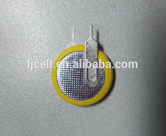 Button Coin Cell Battery Cr2477 Lir2477 Battery With Solder Wire Cable ...