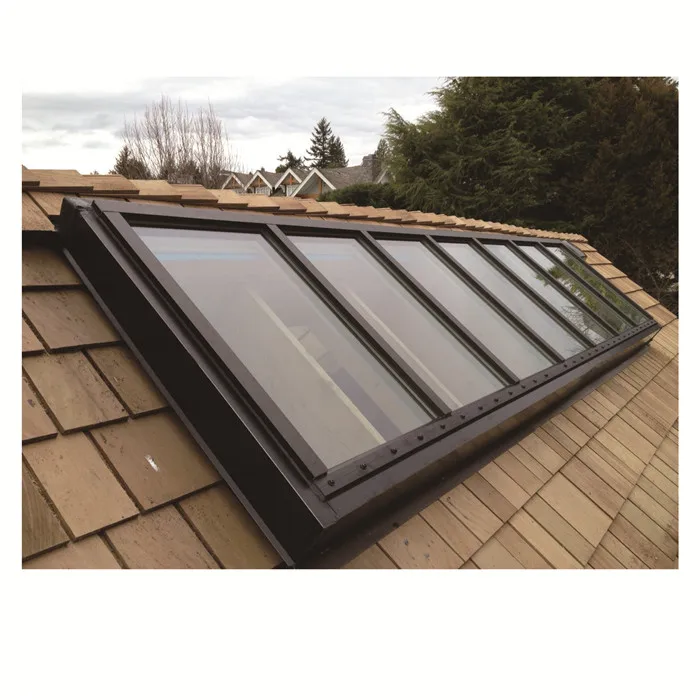 Remote Control Tempered Glass Roof Windows - Contrio Dachfenster