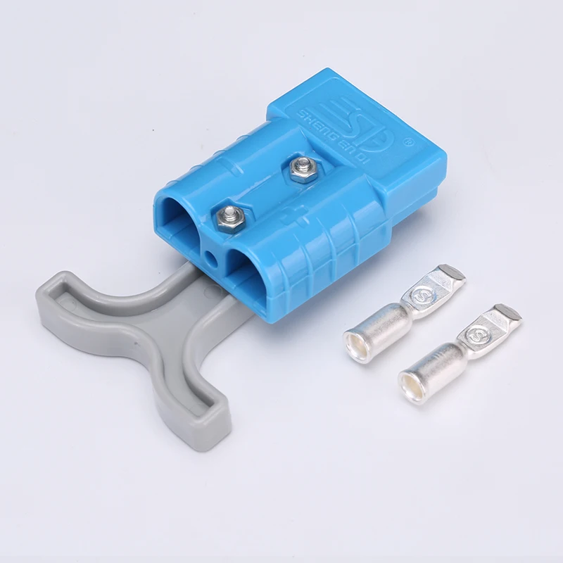 Led Light Connector Blue Connector With Gray Handle Battery Car ...