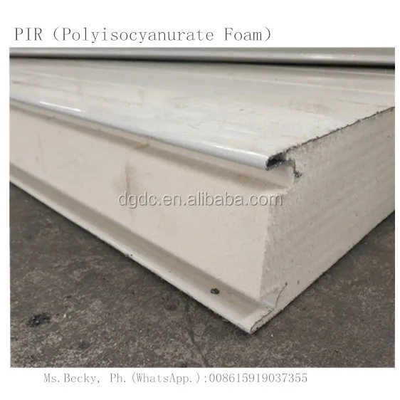 Manufacturing Pur Polyurethane Panel And Pir Foam Insulated Panel To ...