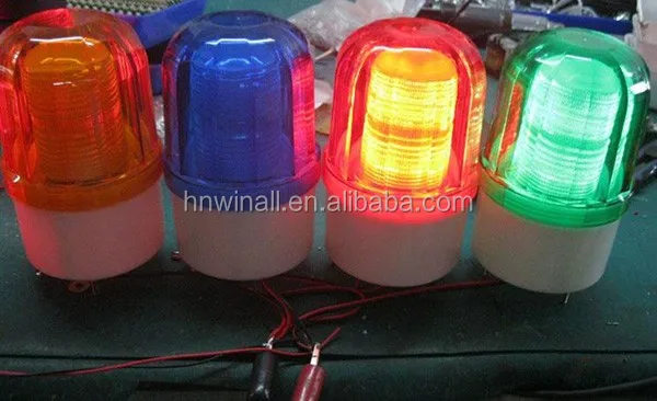 LED Rotating Single Flashing Strobe Beacon Light - High Visibility