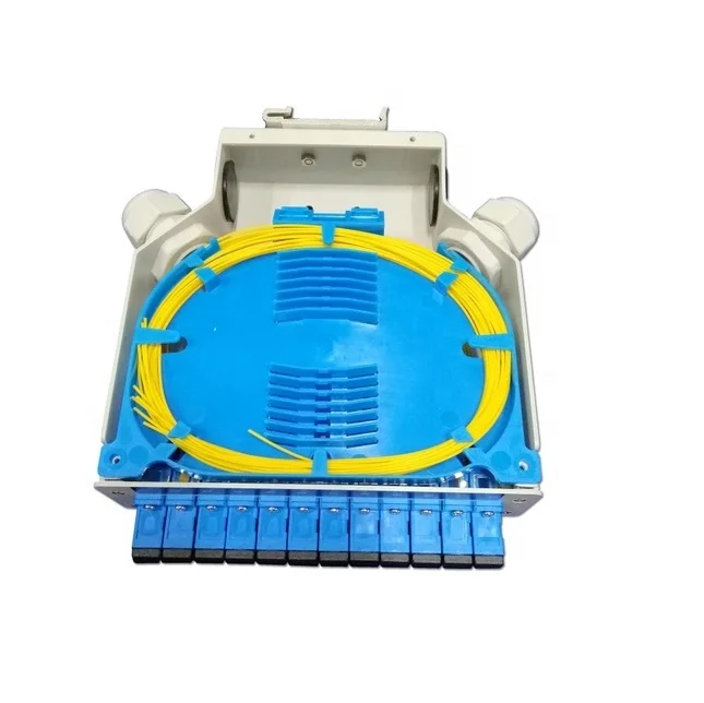 Din Rail Mounted Fiber Optic Patch Panel 8 Port Patch Panel - Buy Din ...