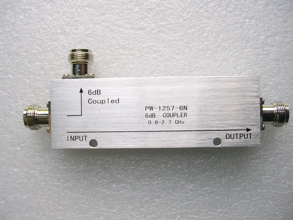 800-2700mhz Directional Coupler for Telecom - 25db Isolation