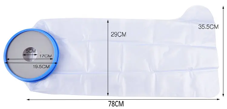Reusable Waterproof Wound Protector Cover for Casts and Bandages ...