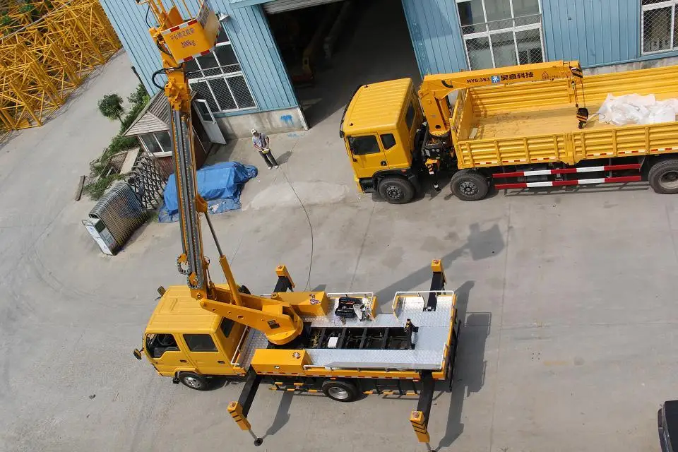 China Electric Lift Truck Bridge Inspection Platform Mobile Crane For ...
