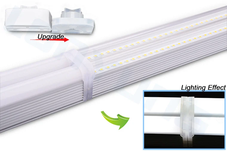Double Fluorescent Light Fixture T8 18W 4ft T5 Twins LED Tube
