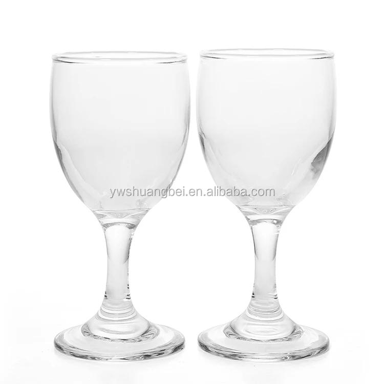 Elegant Hand Made Glass Cups for Wine - Perfect for Parties