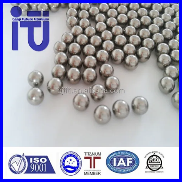 Pure Titanium GRADE 2 - Durable Balls for Jewelry & Bearings