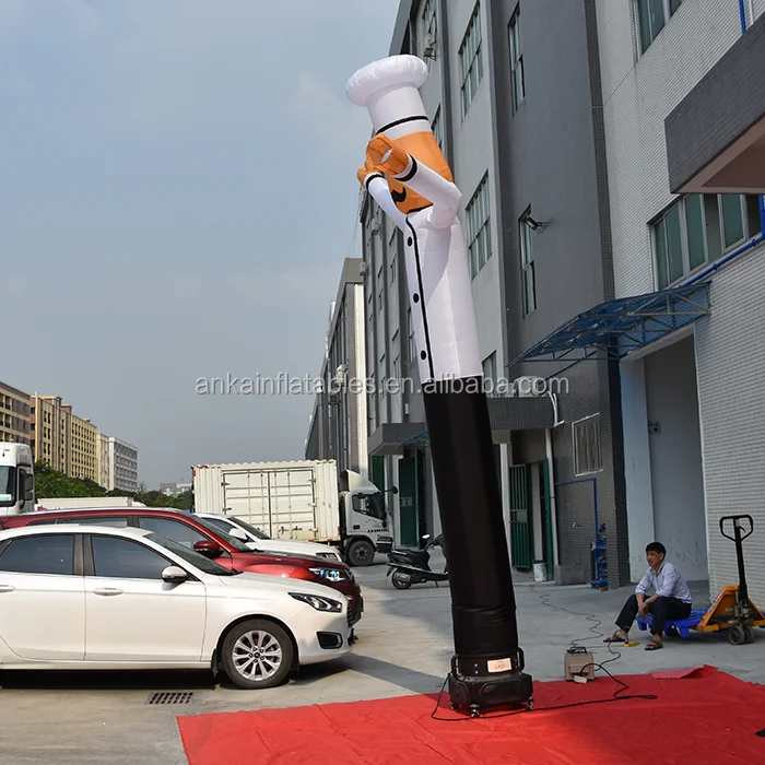 Customized Inflatable Cook Air Dancer/inflatable Chef Air Dancer For ...