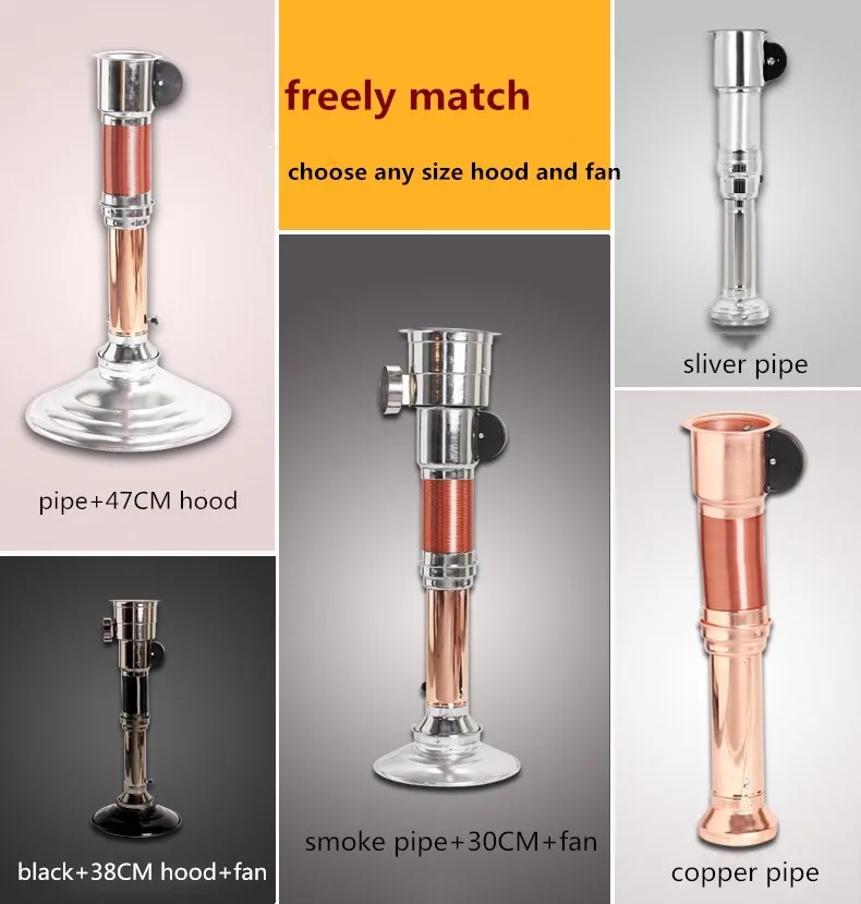 Gourmet Bbq Grill Smoke Tube Extract Somke Exhaust Pipe China Kitchen ...