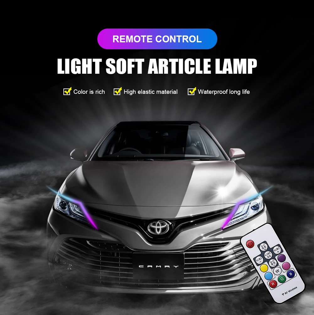 RGB Flexible LED DRL for Headlight - 30cm, 45cm, 60cm