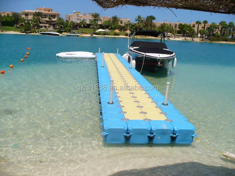 Modular Floating Platform Dock System for Pumps & Walkways