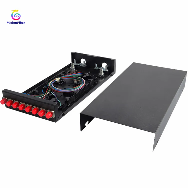 Telecommunication Rack Mount Slide Rail Drawer 8 12 24 48 96 144 Core ...