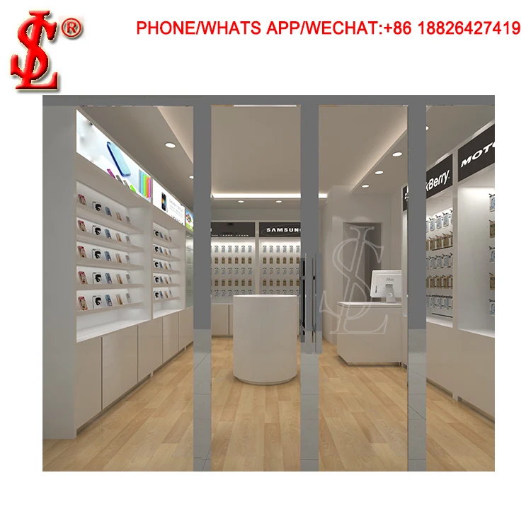 Mobile Phone Shop Interior Design -(projeto Loja De Bijuterias)