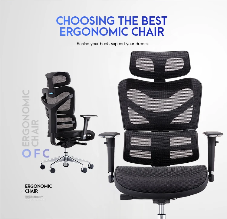 Luxury Moden Igo Office Furniture Specification Swivel High Back Mesh ...