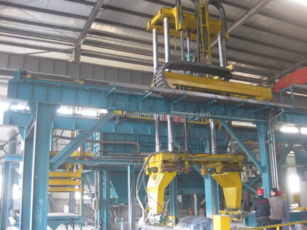 Continuous Automatic Sand Vacuum V-process Casting Molding Machine Line ...