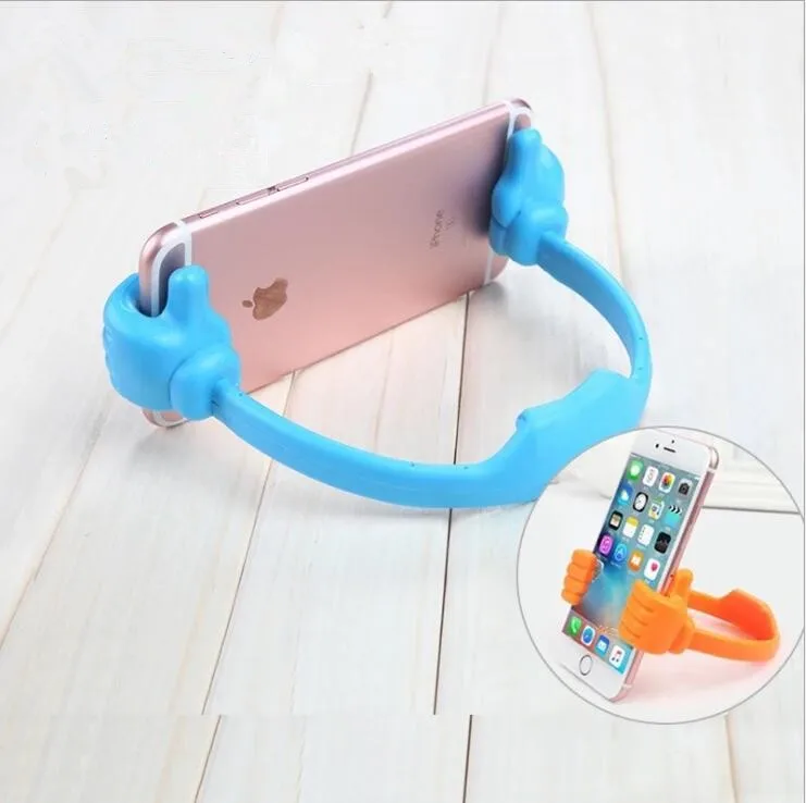 Thumbs up Phone Stand - Flexible Holder for Tablets & Phones