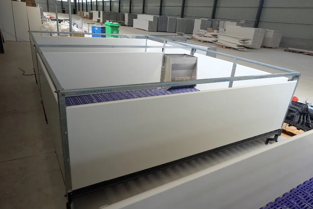 Pig Weaning Equipment - Double Nursery Pen Cage for Piglets