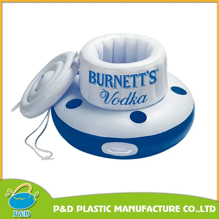 P&d Oem Customize Swimming Pool Drink Holder Float Inflatable Beer ...