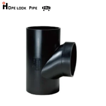 50-110mm Hdpe Siphon Drainage Pipe Fitting Swept Entry Tee - Buy Hdpe ...