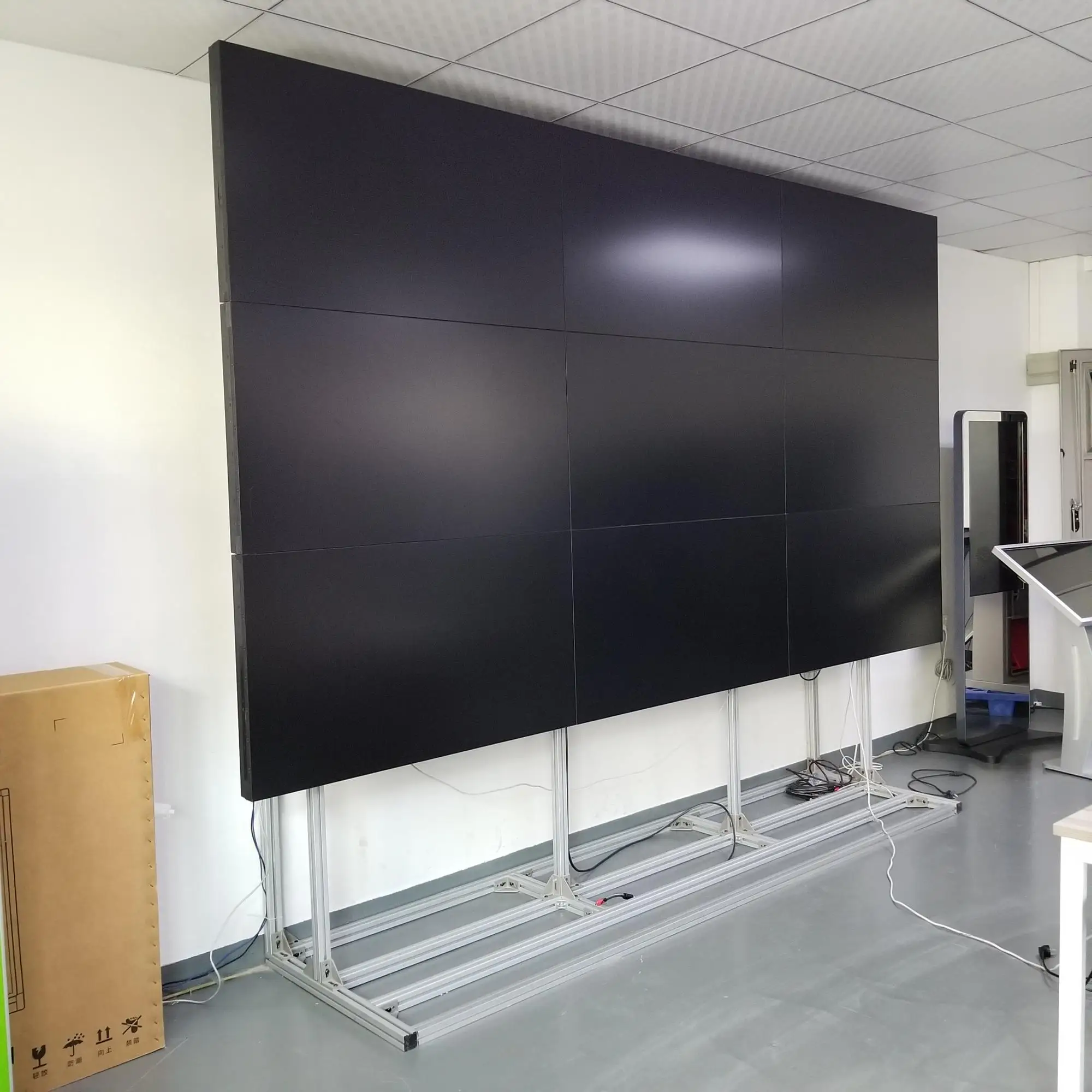 Commercial Hd 55 Inch 0.88mm Seam Did Lcd Splicing Screen Lg Panel ...