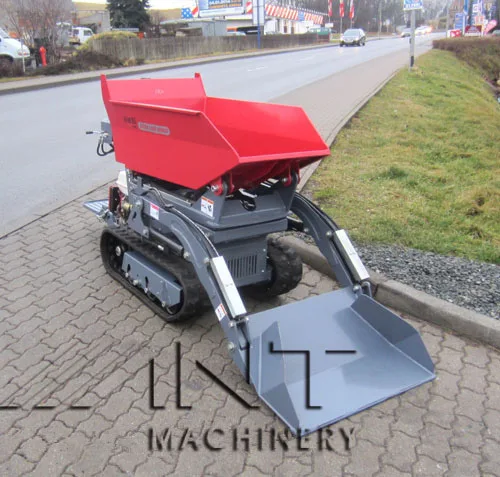 Garden Barrow Electric Powered Wheel Barrow Tracked Power Wheel Barrow ...