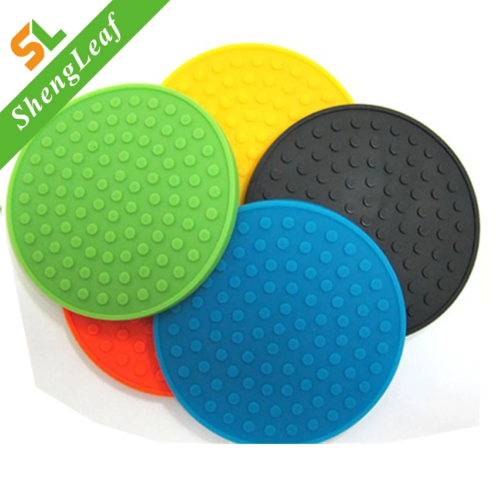 Silicone Drink Coasters Design Wholesale Custom Cheap Round Or Square ...