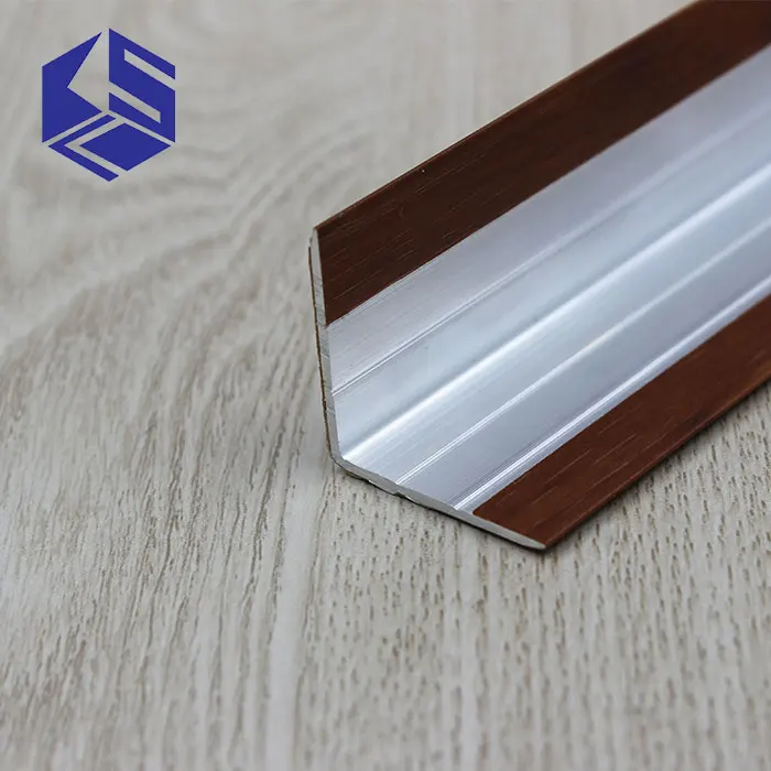 Top Sale Laminated Grains Wooden Aluminum Wall Corner Guard