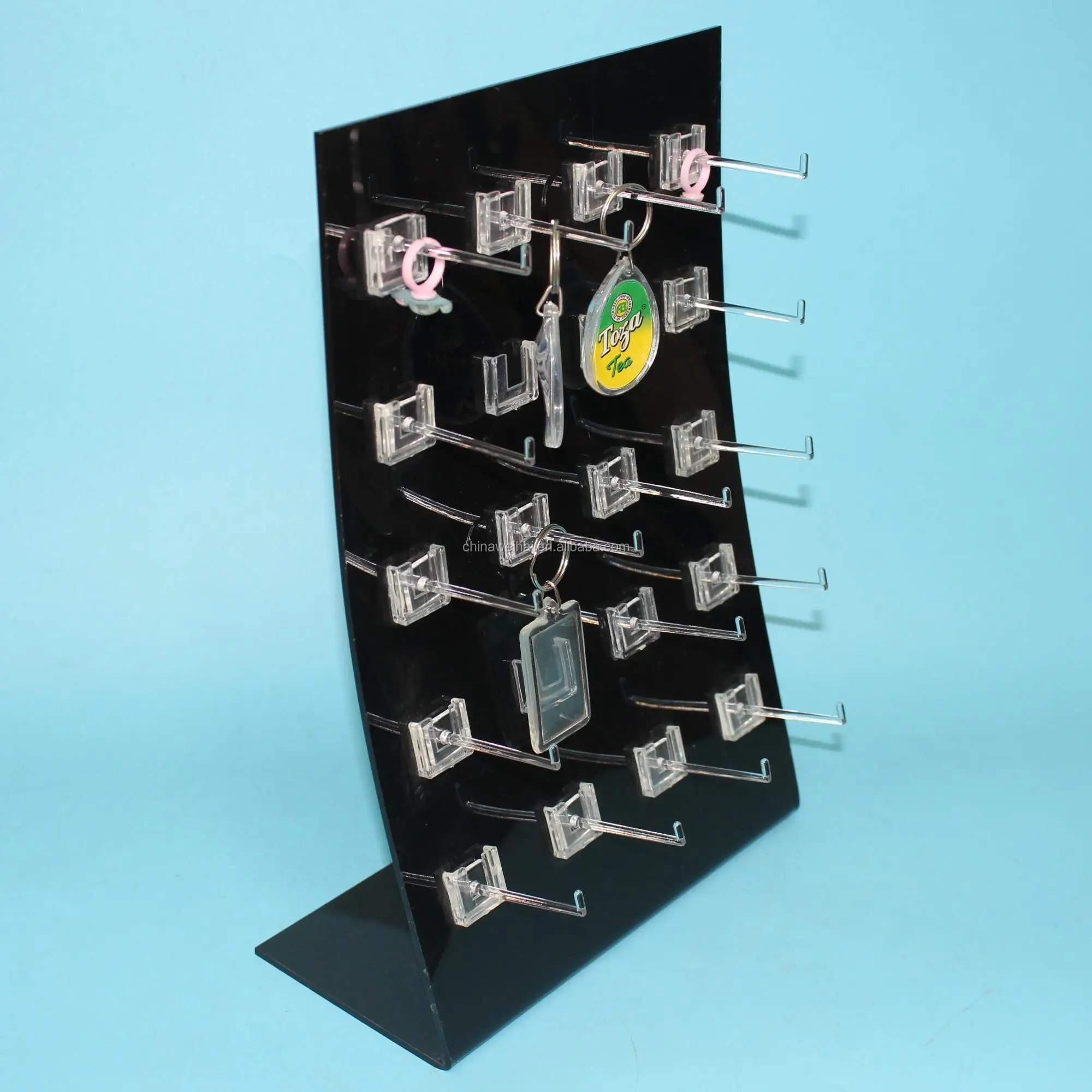 Acrylic Keychain Display Stands - Modern & Durable