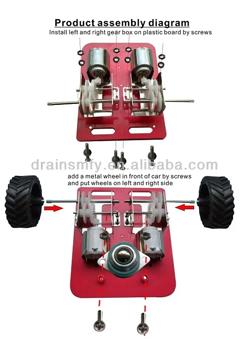 Self Assembly Education DIY Line Follower Robot Car Kit| Alibaba.com