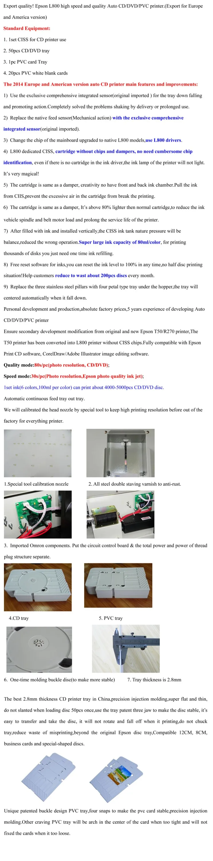 Automatic Cd Dvd & Pvc Card Printer / Cd Dvd Disk Making Machine ...